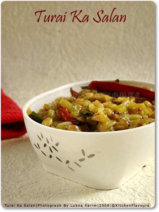 Bagari Turai Ka Salan | Quick & Easy Ridge Gourd Curry - Yummy Food