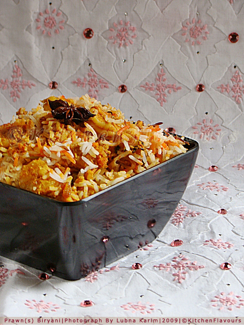 Prawn(s) Biryani