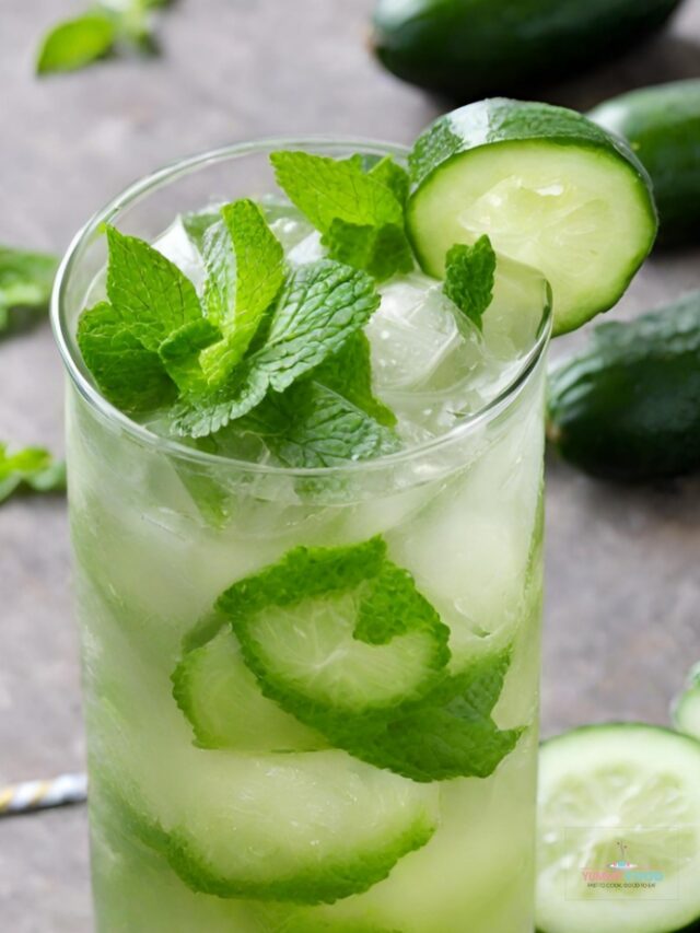 Cucumber Mint Cooler Recipe - Yummy Food