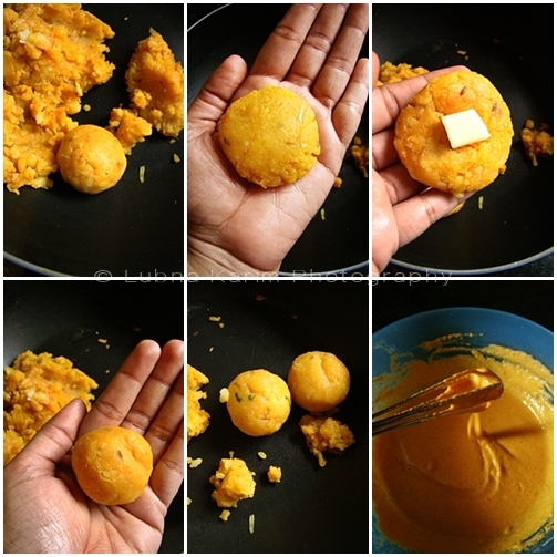 Cheese Stuffed Aloo Bonda