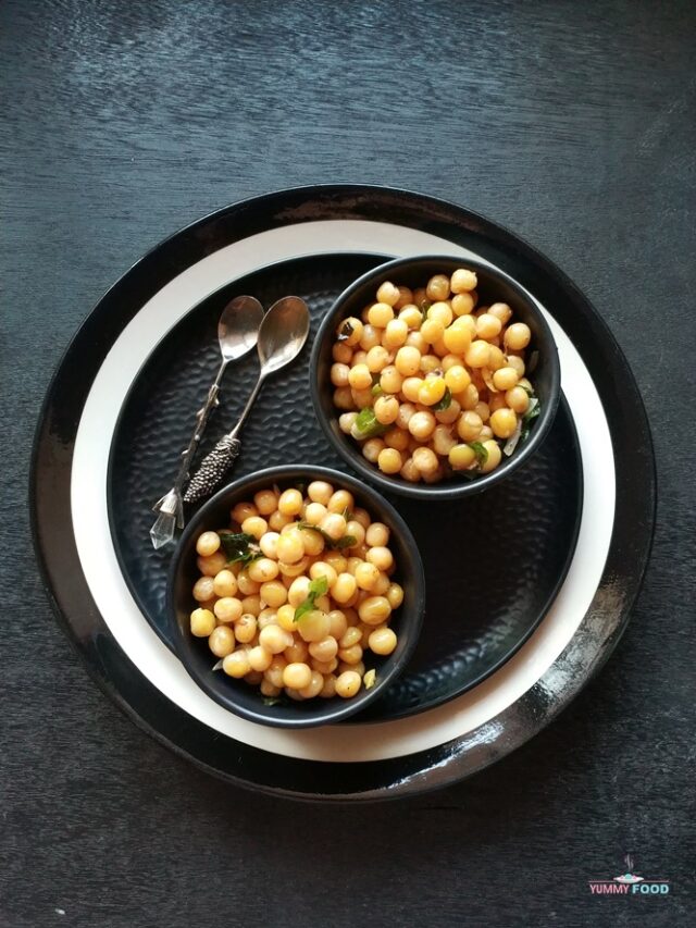 White Peas Sundal Story - Yummy Food