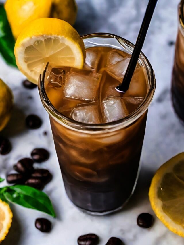 Iced Coffee Lemonade Recipe - Yummy Food