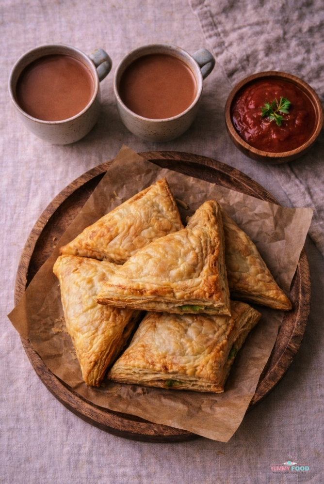 The Best Veg Puff Recipe | How To Make Curry Puff - Yummy Food